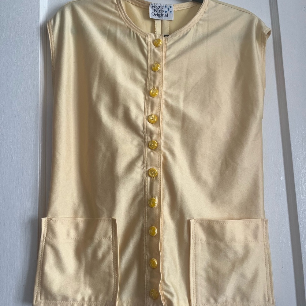 Rare Vouge Paris Original Top - Gem